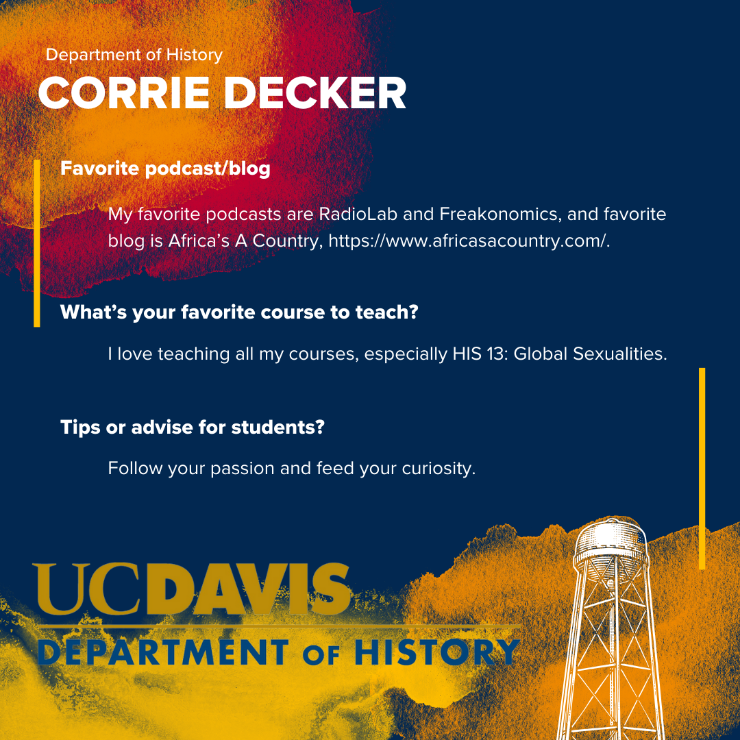 Faculty Highlights | History Department